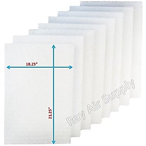 RAYAIR SUPPLY 20x24 Totaline CG1000 1" Air Cleaner Replacement Filter Pads 20x24 Refills (4 Pack)