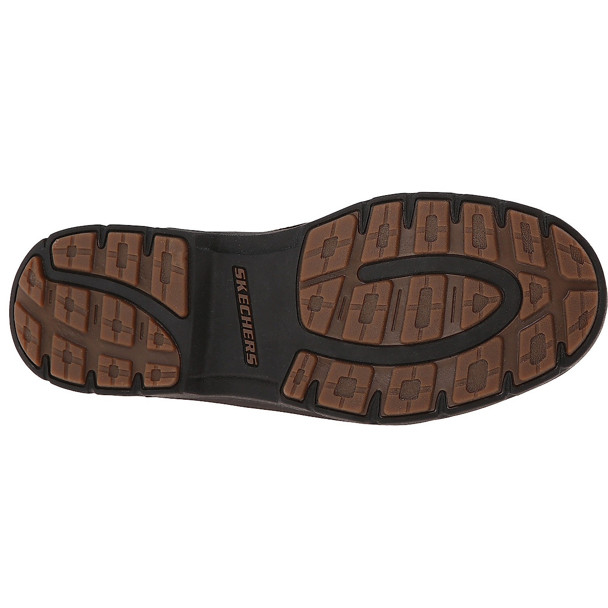 Skechers Men's Segment Search Oxford, Brown, 9 M US