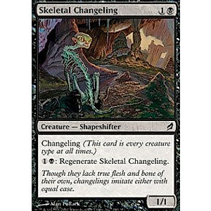 Magic The Gathering - Skeletal Changeling - Lorwyn