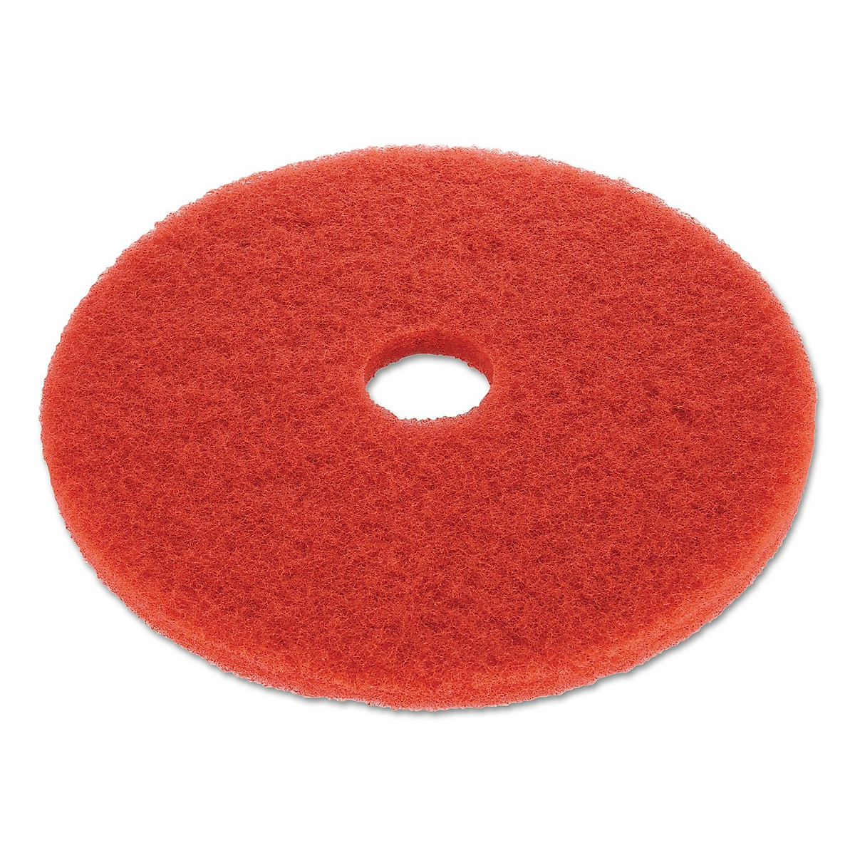 Boardwalk BWK4019RED 19 in. Diameter Buffing Floor Pads - Red (5/Carton)