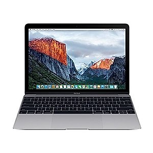 Apple MacBook MLH82LL/A 12-Inch Laptop with Retina Display, Space Gray, 512 GB (Discontinued by Manufacturer) (Renewed)