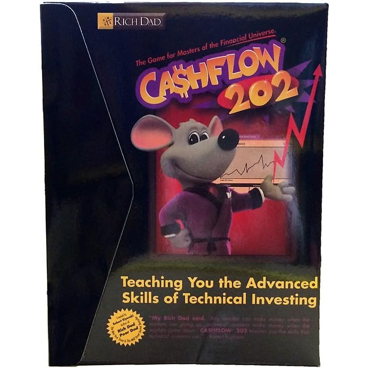 202 Cashflow Game - Rich Dad Poor Dad Robert Kiyosaki Game Robert Kiyosaki Cashflow Board Game + Free Expredited Shipping