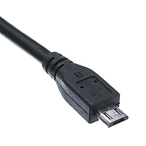 CableWholesale Micro USB 2.0 Cable, Black, Type A Male/Micro-B Male, A Male to Micro B High Speed USB Cable, 10 ft