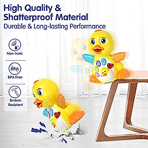 Baby Toys 6 to 12 Months Dancing Music Light Toys for 1 Year Old Girl Boy, 9 6 Month Old Baby Toys 12-18 Months Baby Crawling Infant Toys 6-12 Months, 1 Year Old Toys for 1 + Year Old Girl Boy Gifts