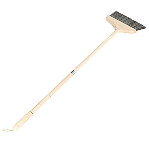 Healeved Wooden Long Handle Broom Sofa Sweeping Broom Liquids Broom Rv Broom House Broom Heavy Duty Broom Floor Sweeping Broom Lawn Concrete Broom Telescoping Broom Dust Brooms Bristle Hair