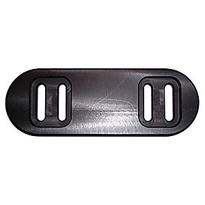 Robalon A101BD Composite Skid Shoe, Replaces MTD/Cub Cadet 790-00091-0637 and 790-00141, Black