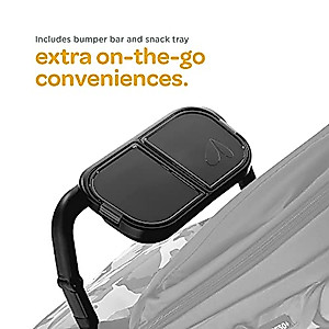 Larktale chit Chat Plus | Lightweight Full-Featured Stroller for Newborns and Toddlers | Compact Folding Stroller for Travel Featuring Eco-Friendly Materials and One-Handed Steering, Nightcliff Stone