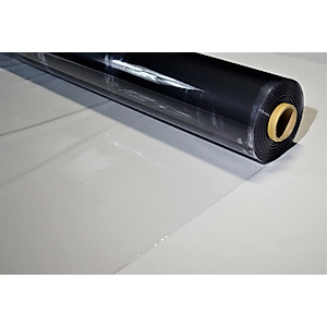 Clear Marine Vinyl 4 Gauge Boat Window Double Clear Polished 54 Inches Wide by 10 Yard Roll