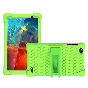 Transwon Kids Case for QLINK Scepter 8 Tablet/for Gateway 8 Inch Tablet Model GATA30812 - Green