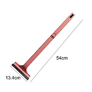 Cuteam Car Snow Removal Brush Tool,Portable Car Window Windshield Ice Scraper Snow Remover Brush Cleaning Tool Blue