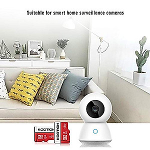 KOOTION 5 Pack 16GB Micro SD Cards Class 10 MicroSDHC Flash Memory Card with Adapter for Mobile Device, Tablet, Full HD Video -UHS-I C10 U1 TF Card