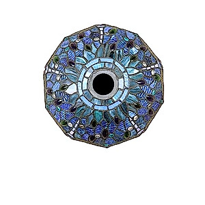 Radiance Goods Dragonfly-Style 1-Light Dark Bronze Finish Reading Floor Lamp 11" Shade