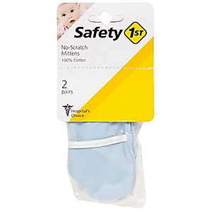 Safety 1st No Scratch Mittens, Blue
