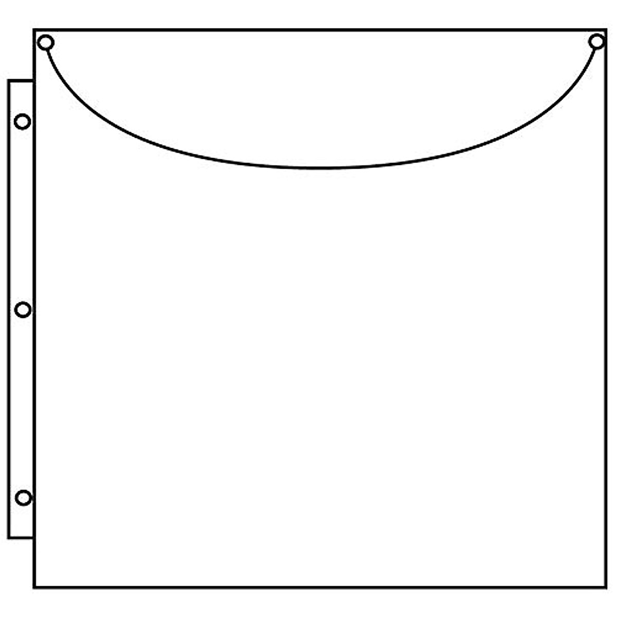 Totally-Tiffany Double-Sided Duo 2X1, Clear