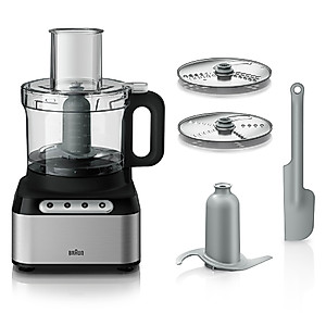 Braun FP3211SI Easy Prep 8c Food Processor,Silver