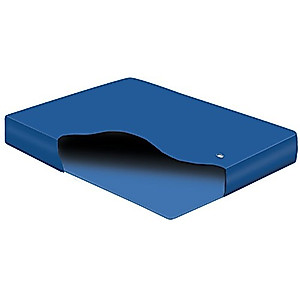 Waterbed Soft Side (Foam Rail) King Deep Fill (72x68x8) Free Flow Mattress with Liner and Fill&Drain Kit