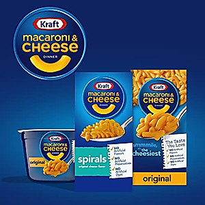 Kraft Spirals Original Macaroni & Cheese Dinner (5.5 oz Box)