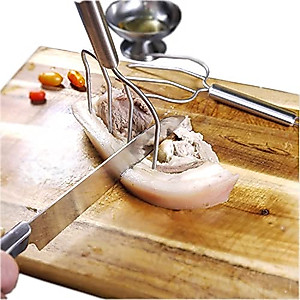 Thanksgiving Turkey Lifter Serving Set, Roaster Poultry Forks,Set of 2 by i Kito