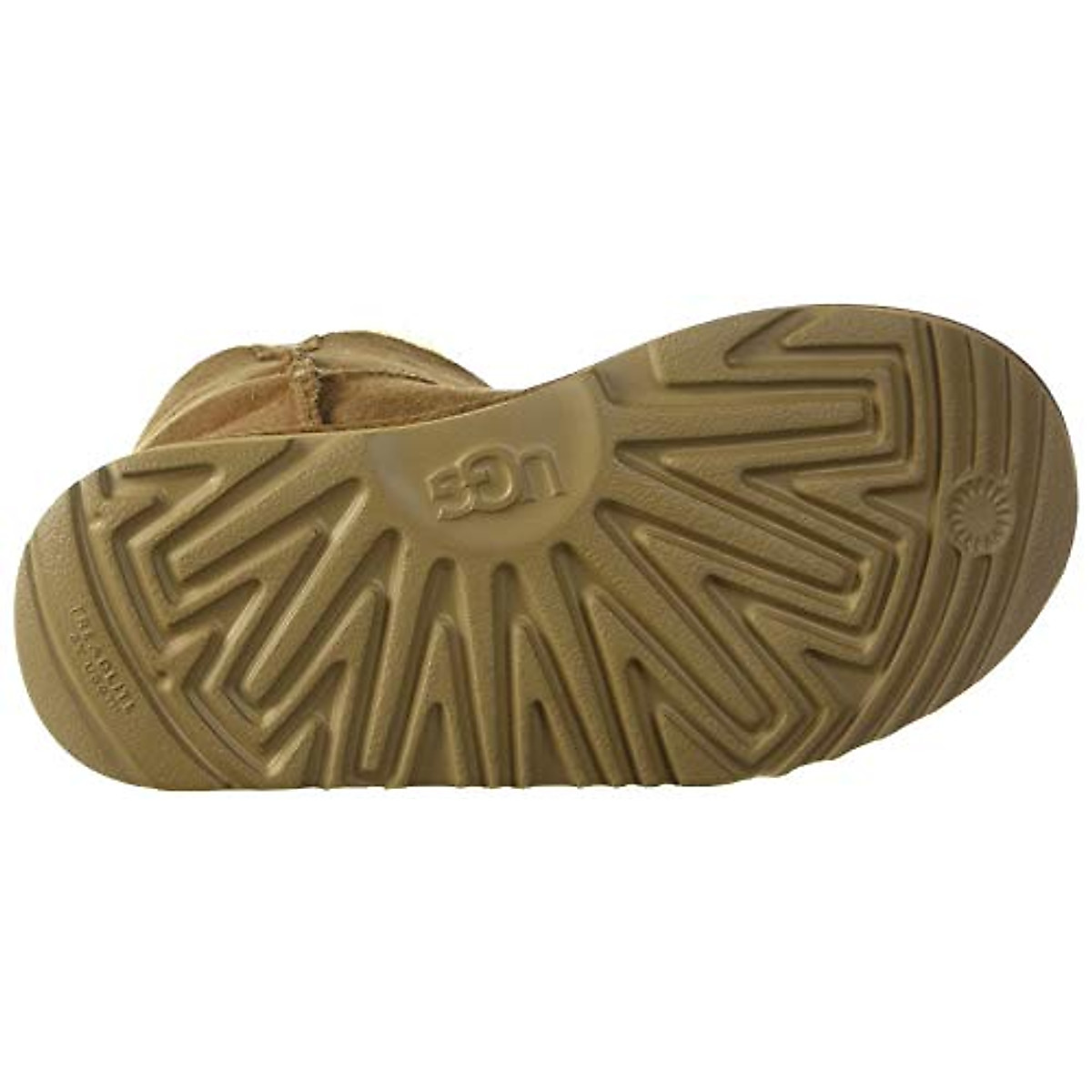 UGG unisex child Bailey Button Ii Boot, Chestnut, 13 Little Kid US