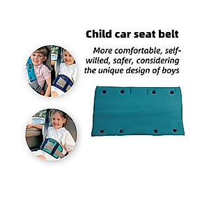 APPO Seat Belt Adjuster and Straps Shoulder Pads for Baby Kids, Neck Support Headrest Seatbelt Pillow Cover and Seatbelt Adjuster for Child,Car Seat Strap Cushion Pads for Baby Kids,Purple