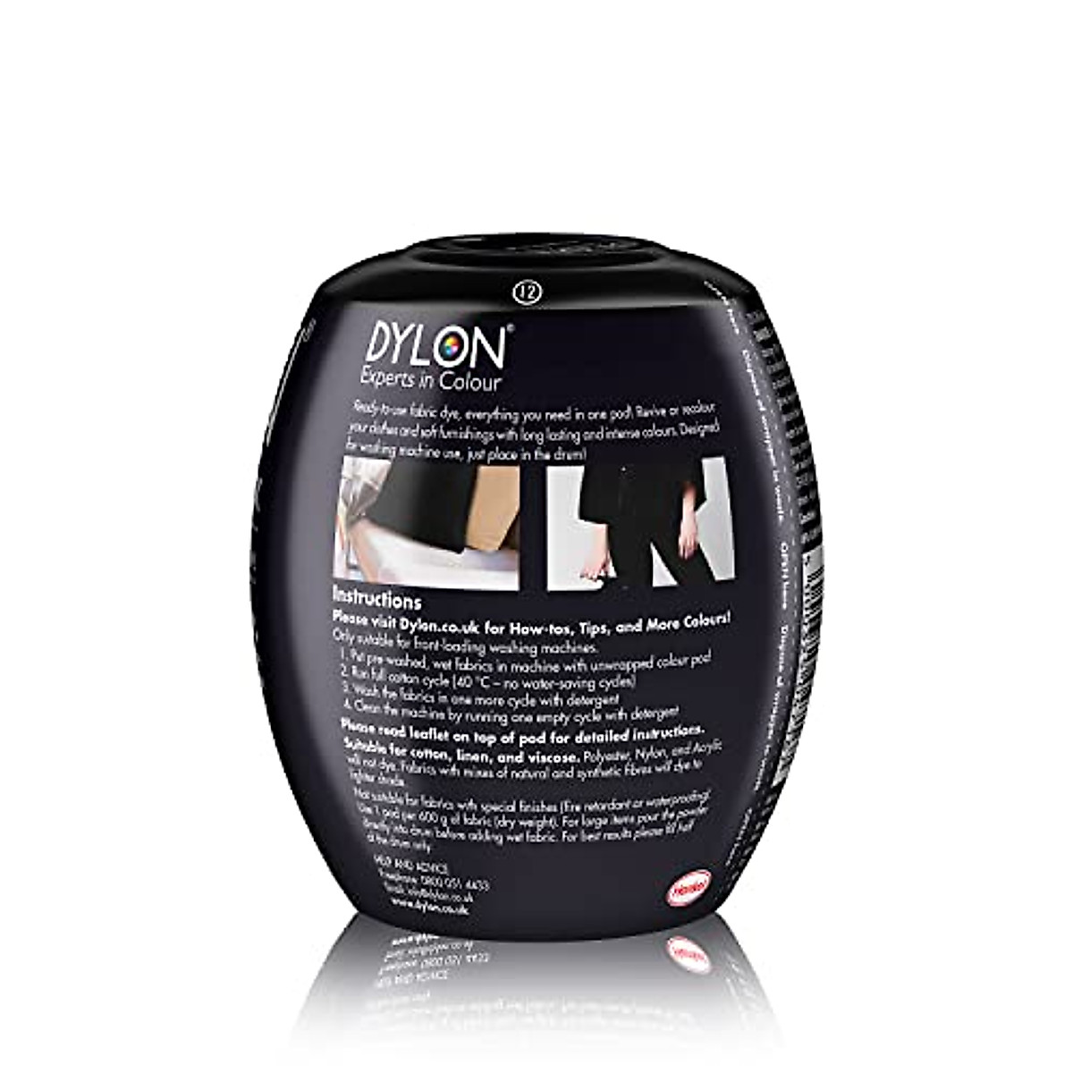 Dylon Machine Dye 350g 12 Velvet Black
