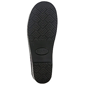 Bjork PU Open Back Leather Clogs (EU-39, Bordeaux Cabrio)