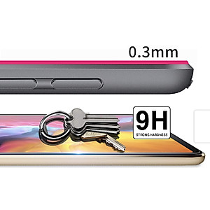 Pokanic - Compatible with iPad 8 (2020) 7 (2019) Generation 10.2 Inch Screen Protectors, Pencil HD Tempered Glass 9H Films, Anti-Scratch Anti-Fingerprint Easy Install 8th 7th (2 Pack)