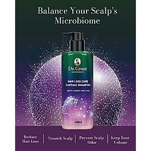 Dr. Groot Genethick7 Hair Treatment Shampoo with Biotin (Microbiome Capsule, 400 ml/13.53 fl oz)