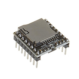 Anmbest 5PCS YX5200 DFPlayer Mini MP3 Player Module MP3 Voice Decode Board Supporting TF Card U-Disk IO/Serial Port/AD for Arduino