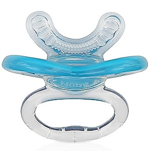 Nuby 2-Pack Gum-eez Pacifier Teethers, Colors May Vary
