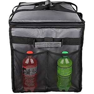 ThermalZ Insulated Food Delivery Bag, Cooler Bag, Extra Large Insulated Grocery Bags for Hot and Cold Grocery Shopping, Insulated Bag for Catering