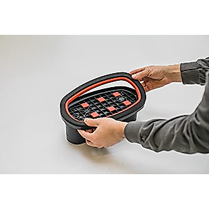 GRABO PRO-Lifter-20 Electric Vacuum Suction Cup (2021) For Tiles, Stone, Wood, Glass, Concrete Pavers, Drywall. Lifts up to 375lbs with Auto Shut-OFF Switch. Incl: 1 Battery,1 Seal, Charger, Carry Bag