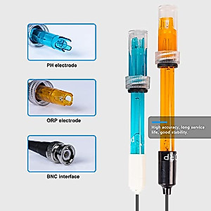 Fdit Digital Water Quality Meter ABS WiFi APP Control Water Testing Meter Water Quality Tester Kit for Water Source, Aquarium, Laboratory