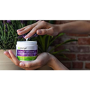 Puriya Eczema Cream, Plant Rich Formula Provides Instant and Lasting Relief for Severely Dry, Cracked, or Irritated Skin, for Redness and Rashes, Bundle of Light Peppermint and Mildly Earthy Scent