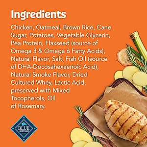 Blue Buffalo Boo Bits Soft & Chewy Halloween Dog Treats, Tasty Chicken Recipe, 4.5-oz Bag