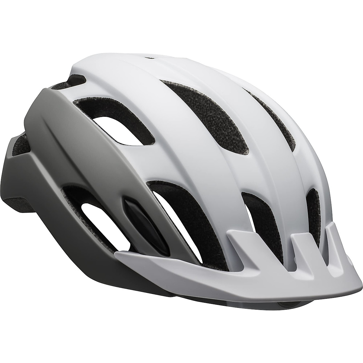 BELL Trace Adult Recreational Bike Helmet - Matte White/Silver (Discontinued), Universal Adult (53-60 cm)
