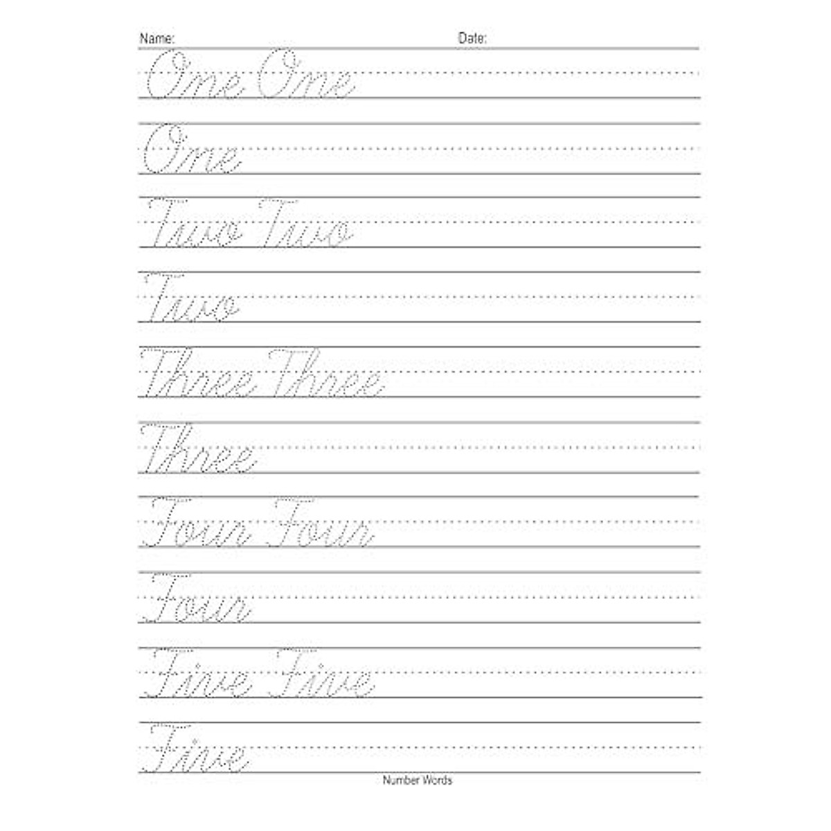 Cursive Handwriting Workbook For Kids: Cursive for beginners workbook. Cursive letter tracing book. Cursive writing practice book to learn writing in cursive