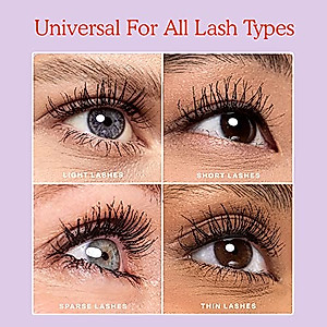 Tower 28 MakeWaves Vegan Mascara, JET Black, Lengthening and Volumizing Mascara, No Clumping or Flaking, Lightweight Mascara for Sensitive Eyes