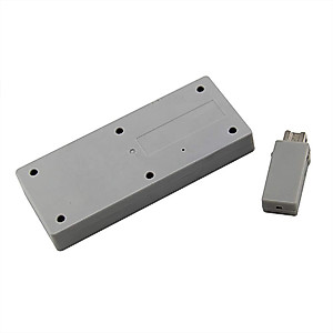 OSTENT Rechargeable Wireless Controller Gamepad for Nintendo NES Mini Classic Edition Famicom Mini Console Color White