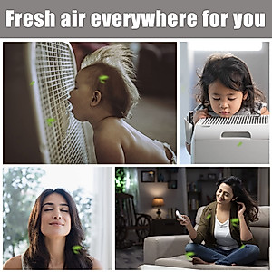 QLMM66 Carbon Fabric Filter 16" x 48" x 0.2" (1 Pack) Replacement Activated Charcoal Hepa AC Vent Filter Carbon Air Pre Filter Fabric Sheet Carbon Pad