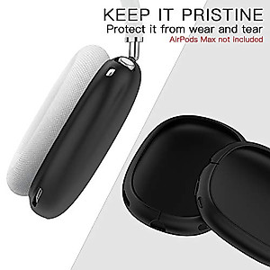 Tucana Silicone Earpads Full Cover Compatible for AirPods Max Headphones, Anti-Scratch Shock Protectors for AirPods Max, Ear Cushions