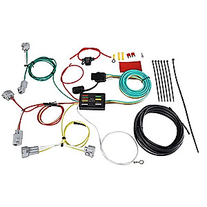 Oyviny Custom 4 Way Flat Trailer Wiring Harness 56349 for Toyota Tacoma 2016-2023, Tacoma Trailer Wire Harness