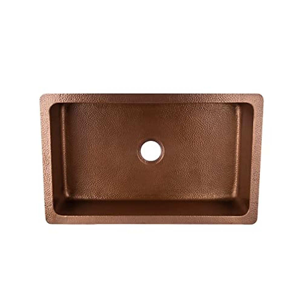 Vintage Tub & Bath 36 Inch Copper Single Bowl Apron Farmhouse Sink