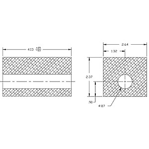 Little Giant PF-RP-PW Replacement Filter Pad for PF-AD-PW Small Pond Pump Pre-Filter, White, 566109