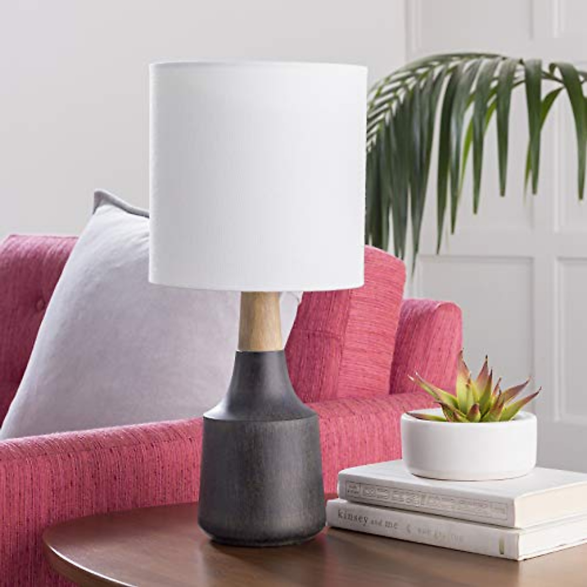 Artistic Weavers Kent Lighting, 17.5 in x 8 in x 8 in (H x W x D), Black