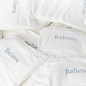 Believe Baby Bamboo Baby Diapers Size Newborn - Premium, Super-Absorbent, Hypoallergenic for Sensitive Skin, Chemical-Free, Unscented, Eco-Friendly Diaper for Babies <10 Lbs - 36 Ct