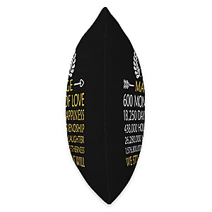 GTee Happy 50th Wedding Anniversary 50 Years of Marriage We Still Do-50th Wedding Anniversary Throw Pillow, 16x16, Multicolor