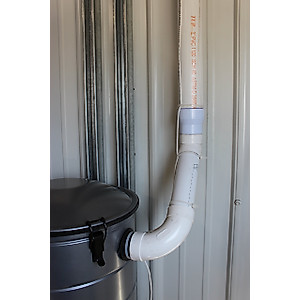 VacuMaid UV150CKP3 Extended Life Wall Mounted Commercial Vacuum with 50 ft. Car Care Kit (Unit and Kit Plus 3 Inlets)