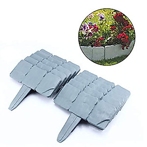 Garden Flower Stone Edging Outdoor Plastic Bed Fence Yard Home Border Patio & Garden Custom Banner Letters