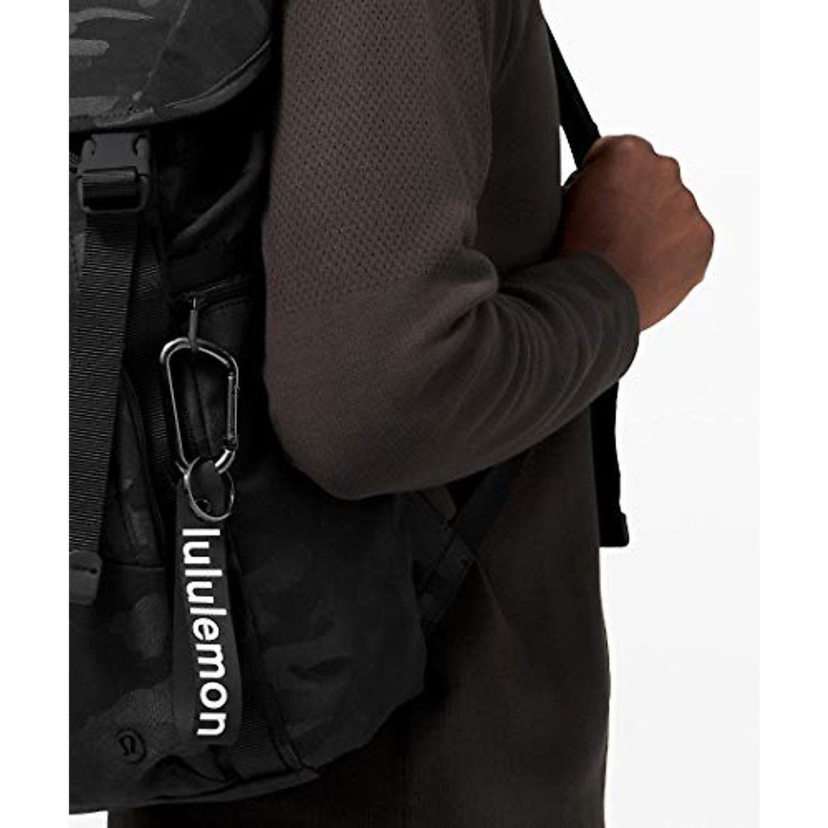 Lululemon All Hours Keychain (Black/White)